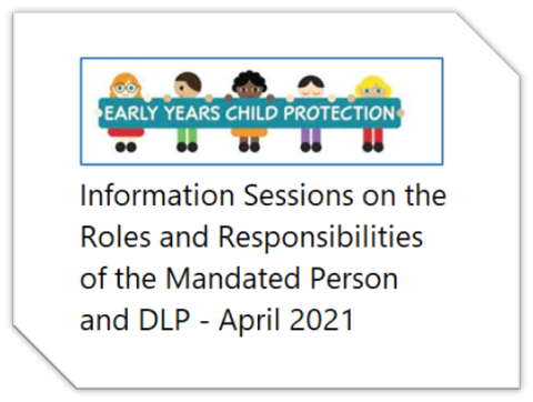 Roles and Responsibilities of the Mandated Person and DLP Information ...