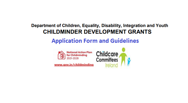 Childminding Development Grant 2021 - Laois County Childcare Committee