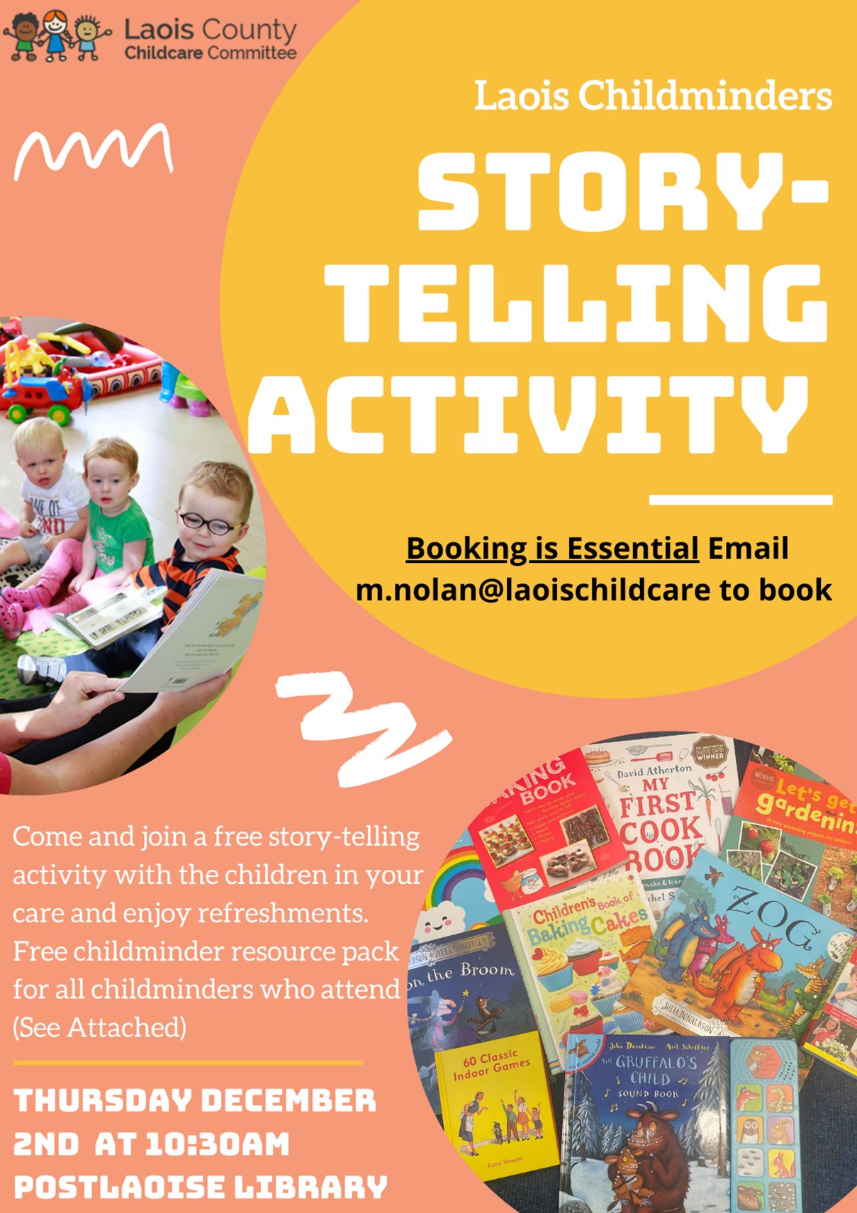 Calling all Childminders - Childminder Network Activity - Laois County ...