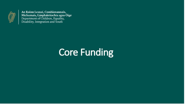 Core Funding - Laois County Childcare Committee