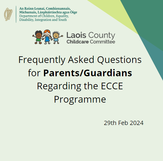 Frequently Asked Questions for Parents/Guardians Regarding the ECCE ...