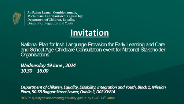 Minister O’Gorman launches public consultation on Irish language ...