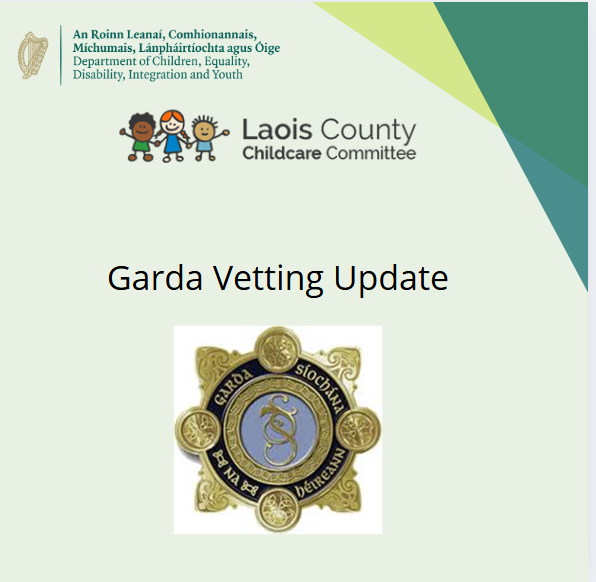Announcement: Introducing New Garda Vetting Procedure - Laois County ...