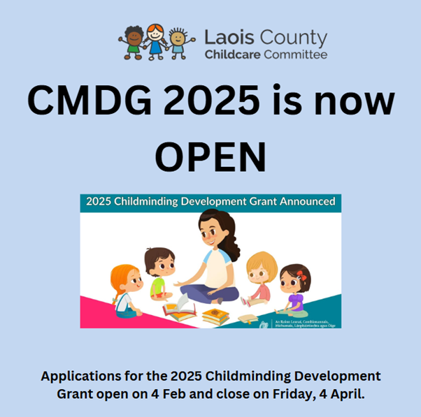 Childminding Development Grant 2025 - Laois County Childcare Committee