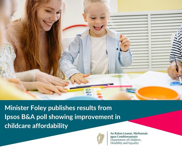 Minister Foley publishes results from Ipsos B & A poll showing ...